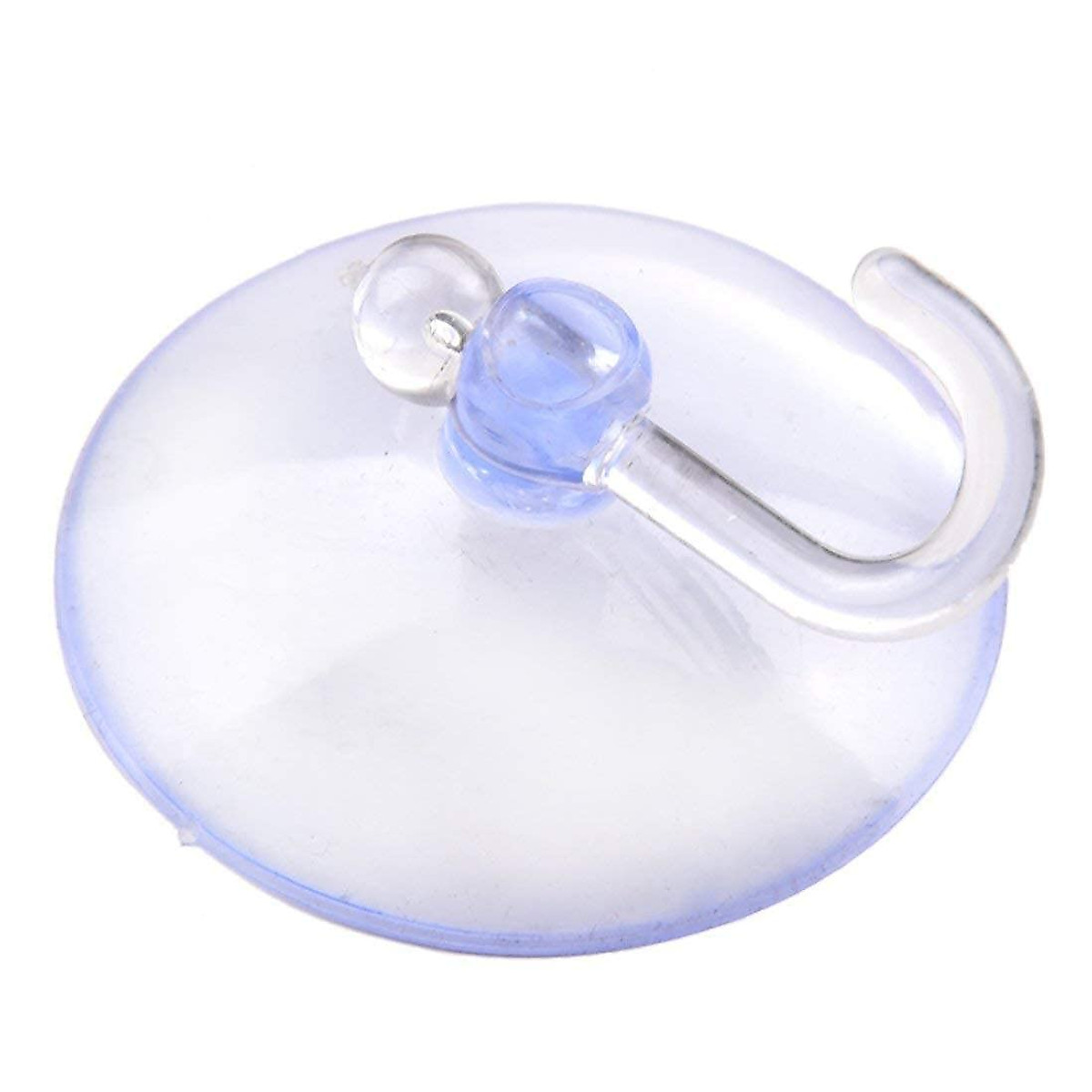 Generic 3 Pcs Bathroom Kitchen Clear Reusable Plastic Suction Cup Wall Hooks Hangers Vacuum Seamless Sucker Hook Attractive and Professional