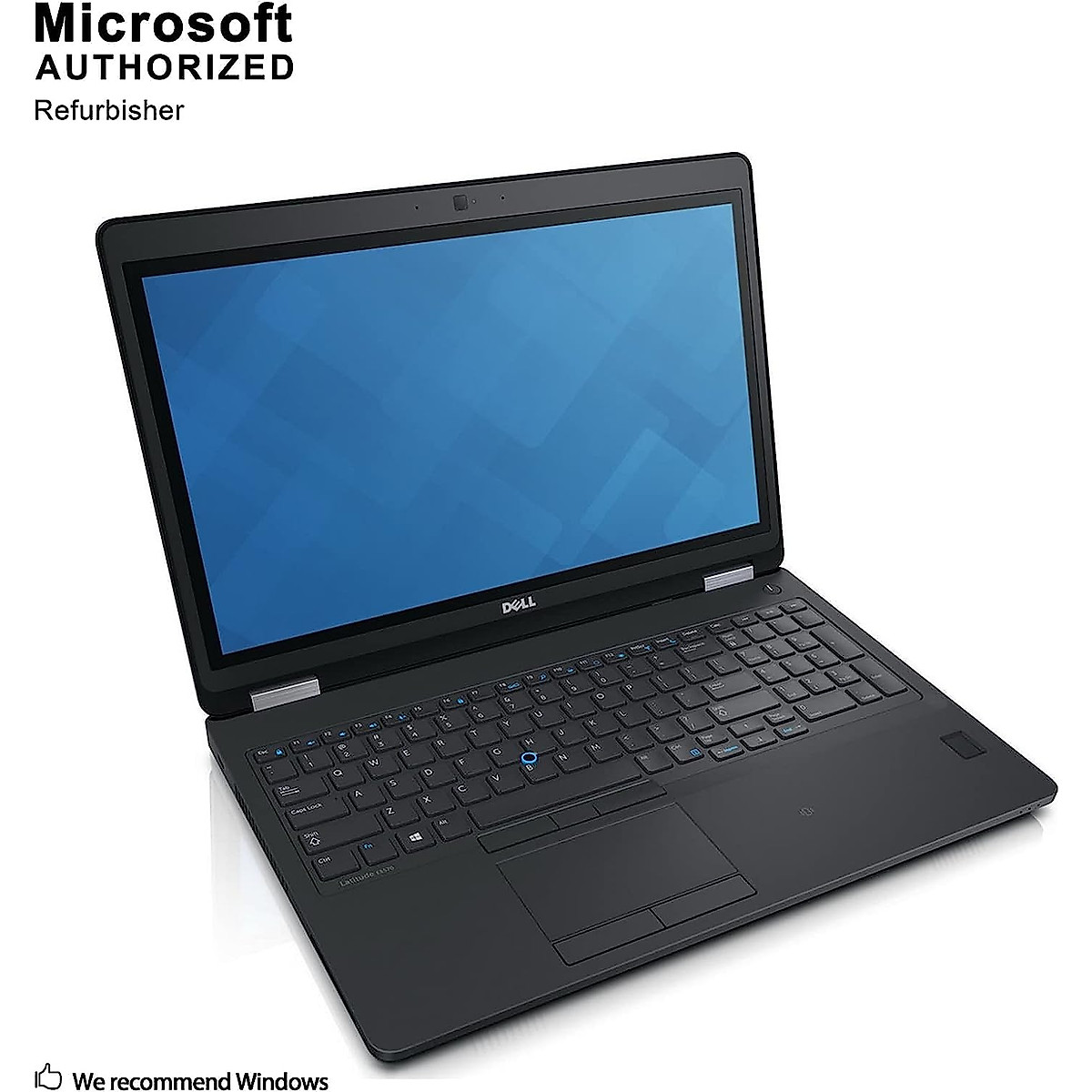 Dell Latitude E5470 14" Laptop, Intel Core i7 6600U to 2.6GHz, 16 GB RAM, 256 GB SSD, Windows 10 Pro (Renewed)