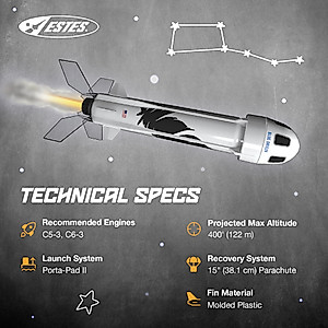 Estes Blue Origin New Shepard 2198 | Beginner Level
