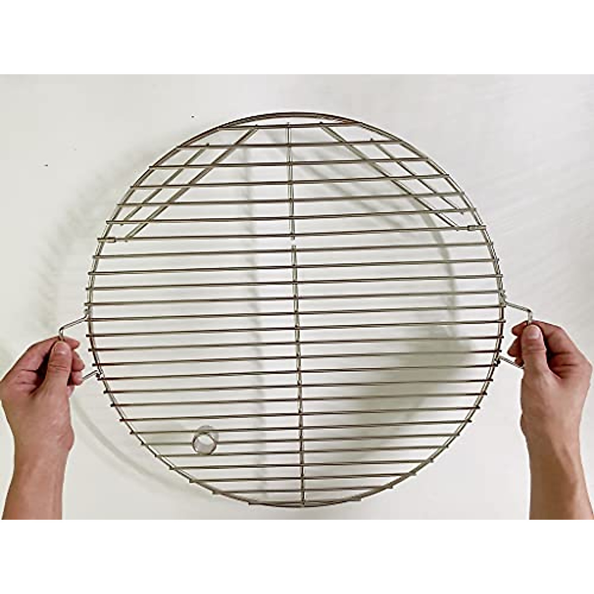 ZHOUWHJJ BBQ Stainless Steel 19.5 Inches Round Cooking Grate Cooking Grid Fit for Akorn Kamado Ceramic Grill and Other Grills