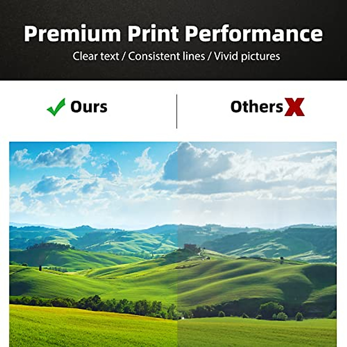 KAMOINC Ink Compatible Ink Cartridge Replacement for HP 972XL 972(4 Pack Combo) to use with PageWide Pro 477dw 577dw 452dw 477dn 452dn 577z 552dw P55250dw Printers (1Black & 1Cyan 1Magenta1Yellow)