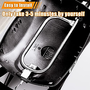 Tbgrepts 60040 Grill Burner Replacement Parts for Weber Q100, Q120, Q1000, Q1200, Baby Q Gas Grill, Compatible with 386001, 386002, 516002, 516001, 51060001, Replacement Part 69957, 41657 60040 45657