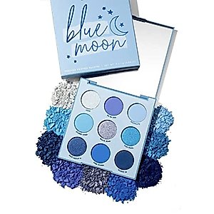 Colourpop Blue Moon Eyeshadow Palette, Powder