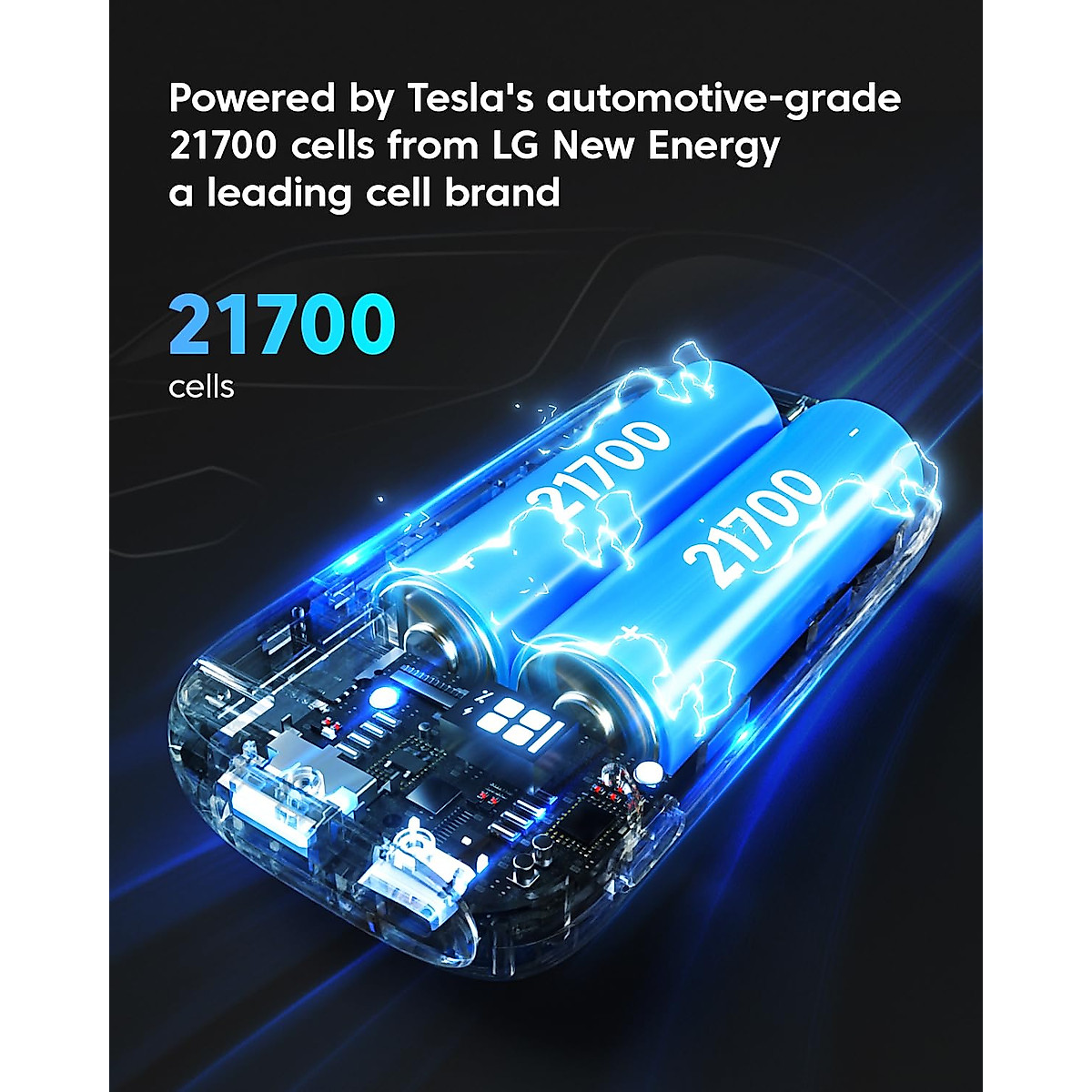 Portable Charger Power Bank 10000mAh Fast Charging PD 20W Portable Phone Charger with Built in Cable, LED Display Battery Pack for iPhone Android Samsung etc