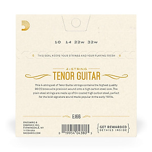 D'Addario, EJ66 Tenor Guitar Strings