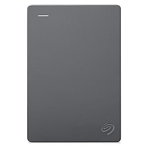 Seagate Basic External Hard Drive, 5 Tb, USB 3.0, Gray