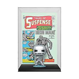 Funko POP! Comic Cover: Marvel - Tales of Suspense #39, Iron Man - Marvel Comics - Collectable Vinyl Figure - Gift Idea - Official Merchandise - for Kids & Adults - Comic Books Fans