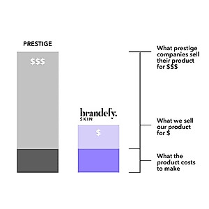 Brandefy Vitamin C Serum 15% L. Ascorbic Acid, Ferulic Acid .5% + Vitamin E, Self Care, Beauty Face Serum - Dark Spot Corrector, Anti Aging Face Care 1oz.