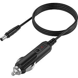 Parthcksi Car DC Adapter for Uniden BCD996P2 Bearcat Digital Mobile Scanner Auto Vehicle Boat RV Camper Lighter Plug Power Supply Cord Cable Charger PSU