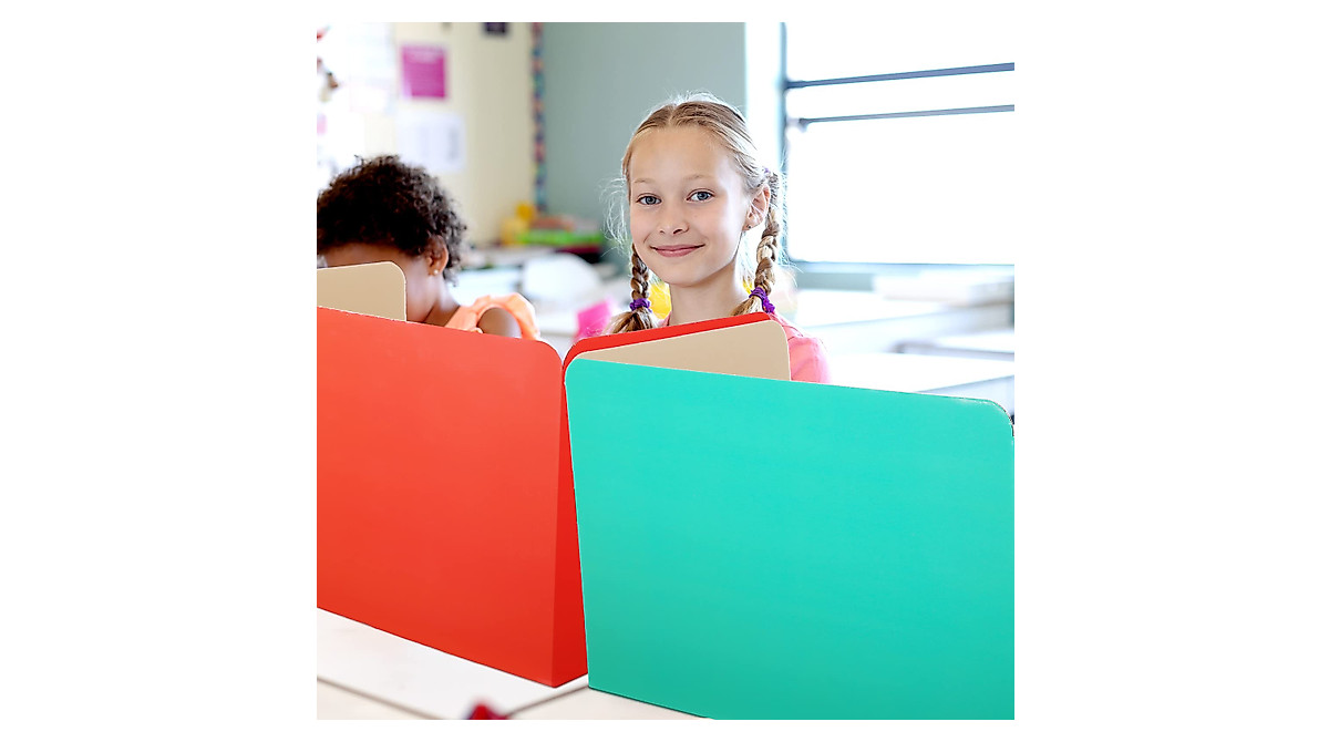 School Privacy Boards for Student Desks | 24 Pack Classroom Dividers