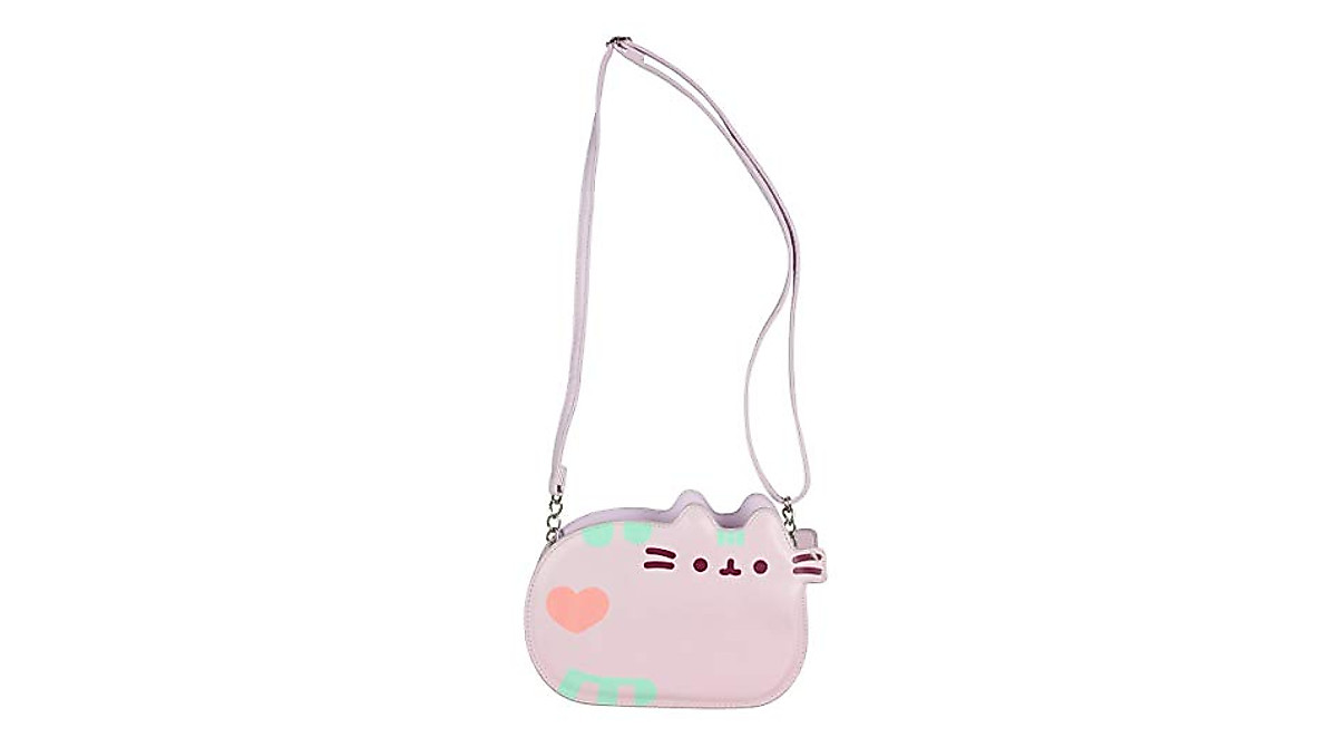 Pusheen The Cat Cross Body Bag - Purple Pastel Kawaii Accessory