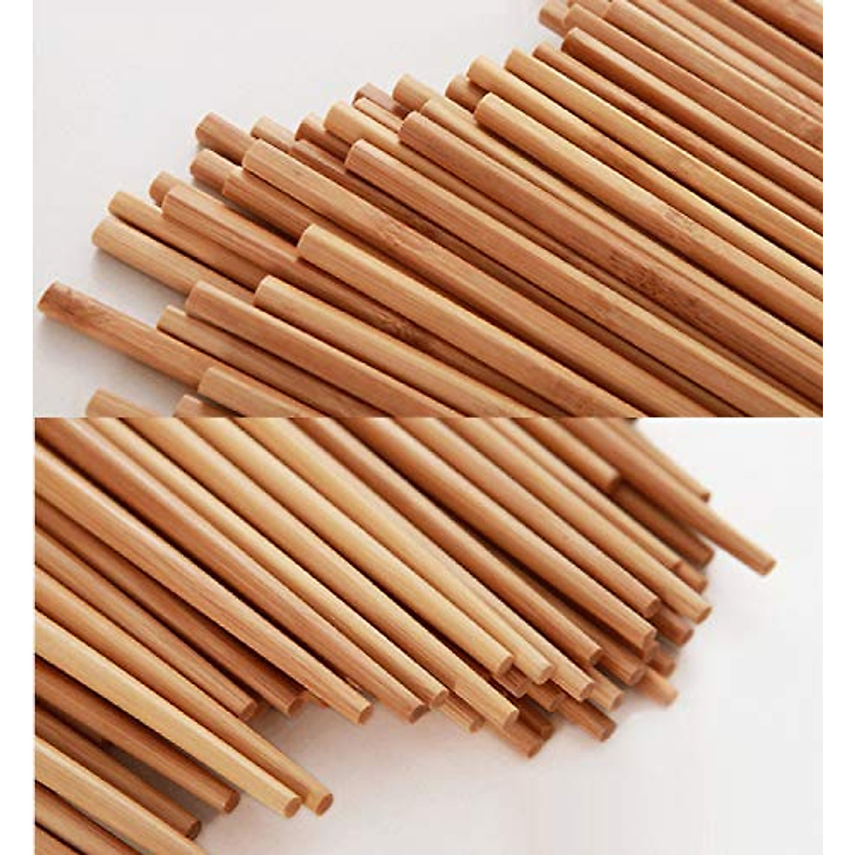 Chopsticks Reusable Chinese Natural Bamboo Chopsticks 9.8"/25cm Long Lightweight Wood Chopstick Set For Restaurant Eating Cooking -10 Pairs gift Sets Dishwasher Safe Japaness Style