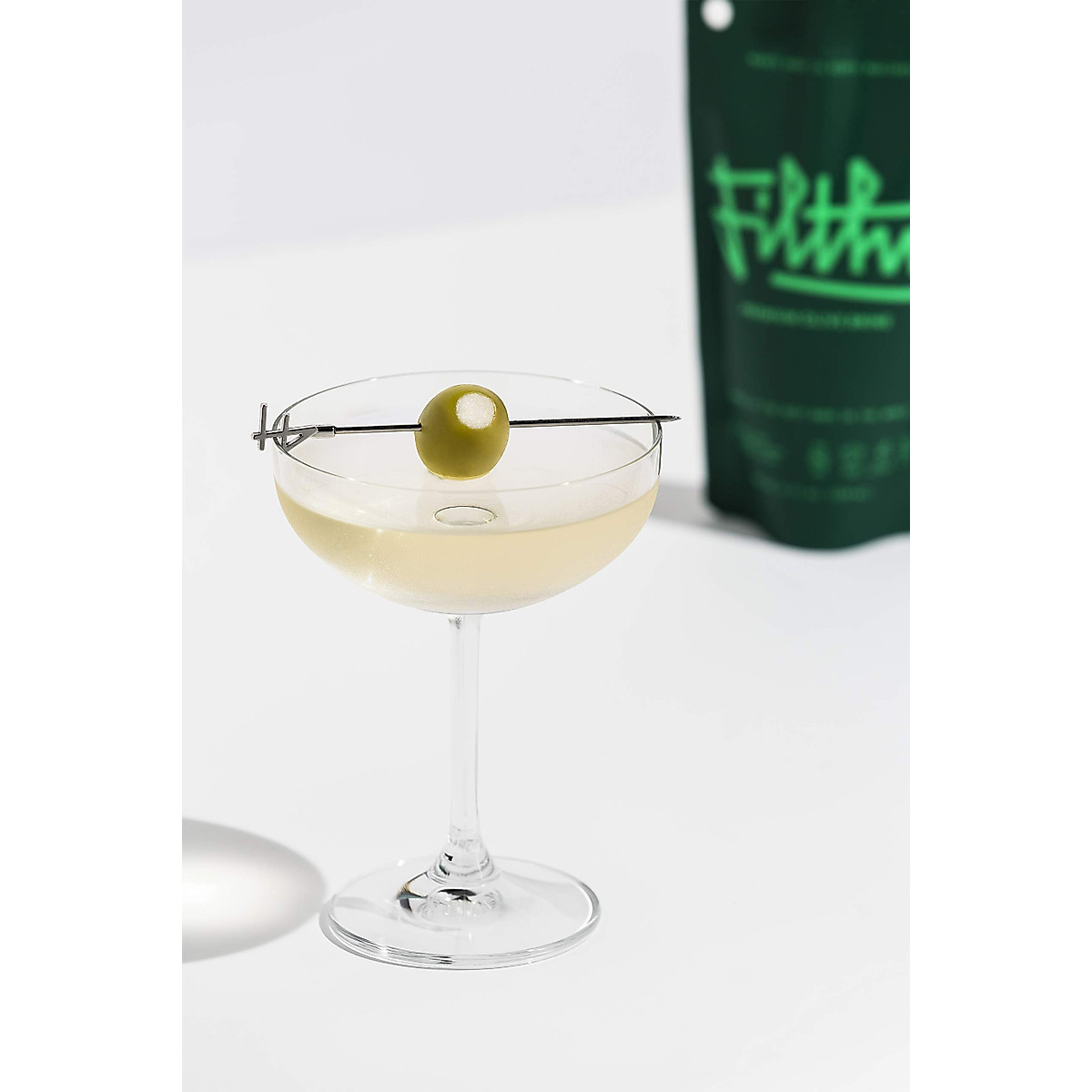 Filthy Olive Brine for Cocktails, 8 Oz Pouch, 2 Pack