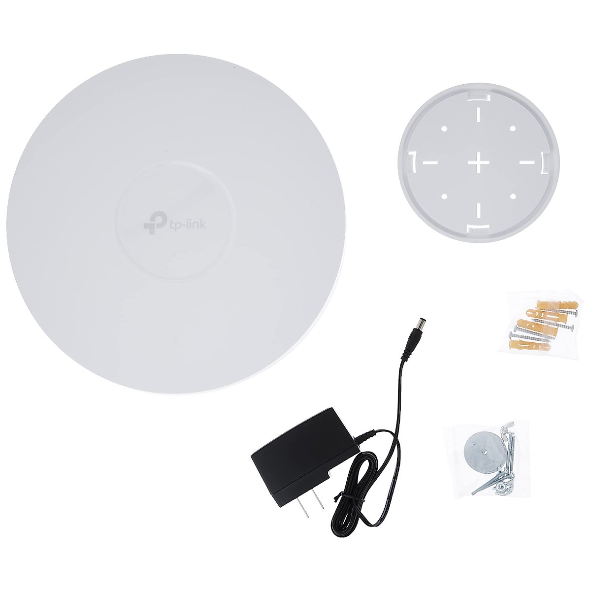 TP-Link EAP670 Omada WiFi 6 AX5400 Wireless 2.5G Ceiling Mount Access Point Support Mesh, OFDMA (Renewed)