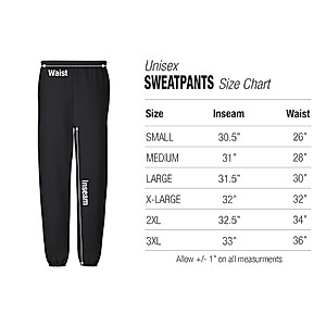 LOGOVISION Emporia State University School Logo Mens Jogger Sweatpants, Black, Large