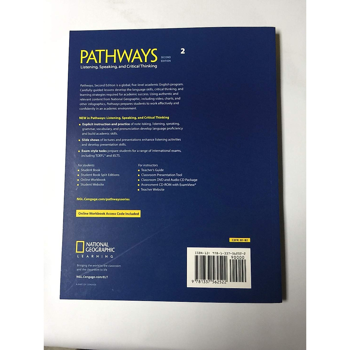 Bundle: Pathways: Listening, Speaking, and Critical Thinking 2, 2nd Student Edition + Online Workbook (1-year access)