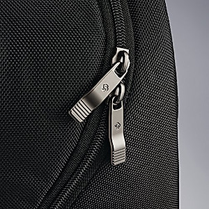 Samsonite Kombi Business Backpack, Black/Brown, 17.5 x 12 x 7-Inch