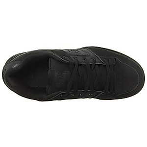DC Men's Pure Casual Low Top Skate Shoe, Black/Pirate Black, 10 D US