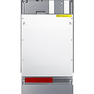 Summit Appliance DW186NTADA 18" Wide Built-In Dishwasher, Stainless Steel Door, ADA Compliant, Energy Star Certified, Top Touch Panel, Removable Cutlery Basket