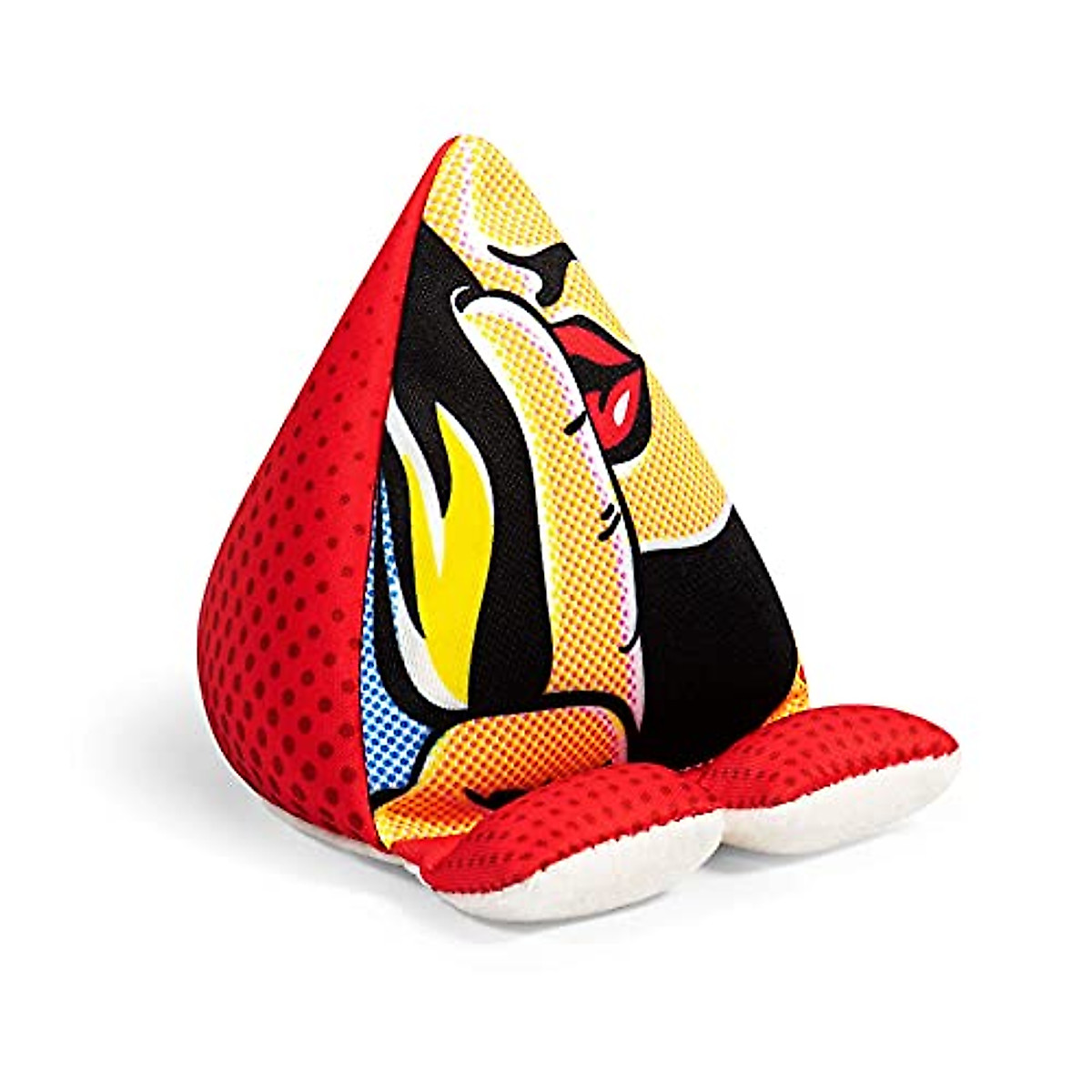 Plusheez Mobile Phone Holder | 2 in 1 Phone Stand with Micro Fibre Wipe | Screen Cleaner | Universal Phone Stand for Kids Children Adults | eReader/Kindle/Smartphone/Small Tablet Compatible (Lips)