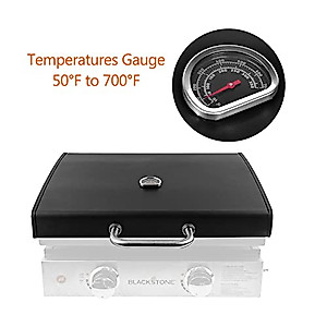 BQMAX 5011 Griddle Hood/Lid for Blackstone 22" and Griddle Cover Replacement Kit for Blackstone 22" Griddle-Camo