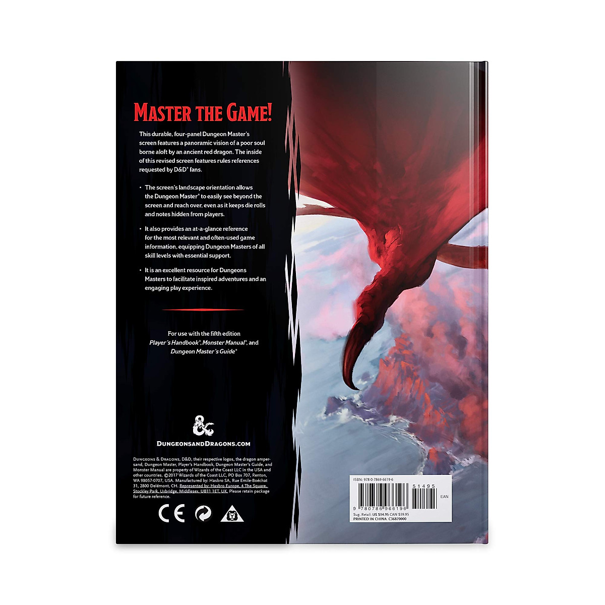 Dungeon Master's Screen Reincarnated (Dungeons & Dragons) Board Game, 078696619X