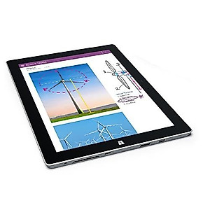 Microsoft Surface 3 7G6-00001 10.8 Inch 128 GB SSD Tablet (Silver) (Renewed)