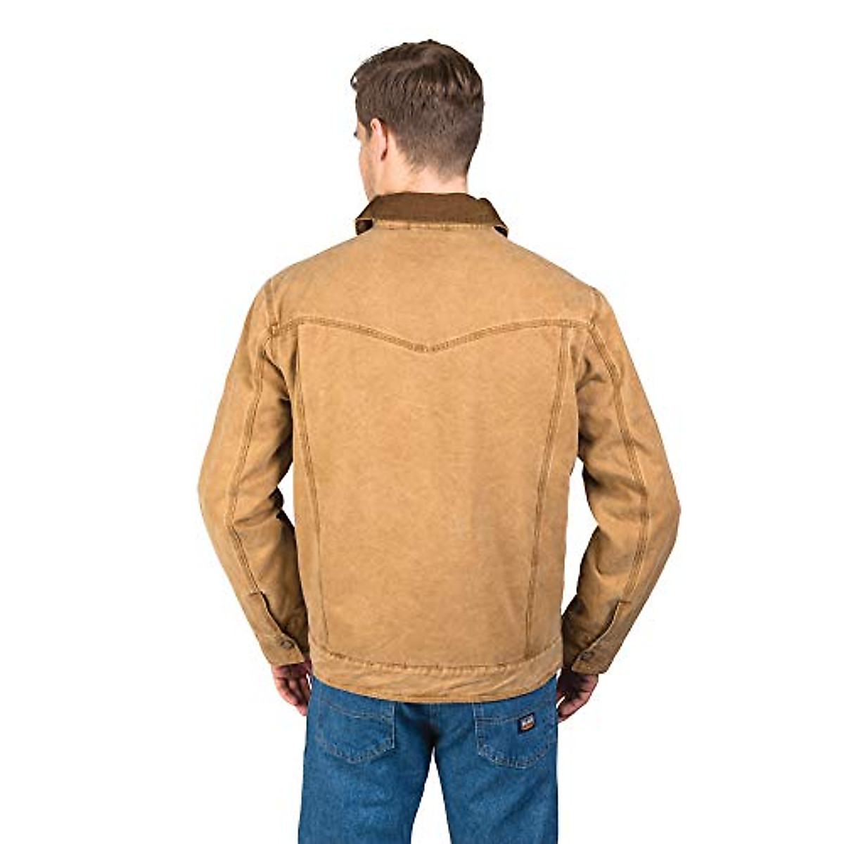 Walls Men's Amarillo Vintage Duck Cotton Twill Jacket, Washed Pecan, X-Large