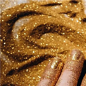 Go Ho Hair and Body Glitter Spray,Festival Glitter Dry Powder Makeup for Clothes,Gold Glitter Spray Loose Sparkle Powder,Holographic Ultra Fine Glitter,Resin Glitter for Crafts,10g