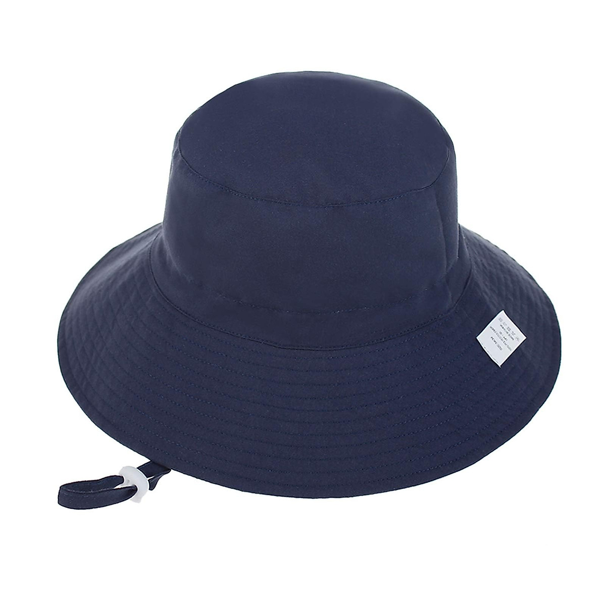 Century Star Baby Sun Hat Summer UPF 50+ Baby Boy Girl Hats Toddler Beach Bucket Hats Wide Brim Kids Sun Protection Caps C Navy & Grey 0-6 Months