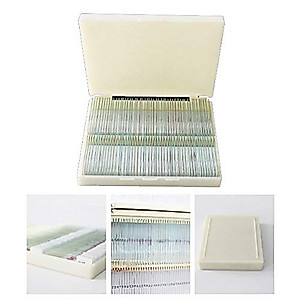 Set of 100 Microscope Prepared Typical Histology Slides for Medical Study Education Teaching