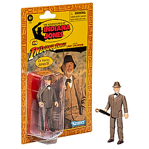Indiana Jones and the Last Crusade Retro Collection Dr Henry Jones 3.75-Inch Action Figure