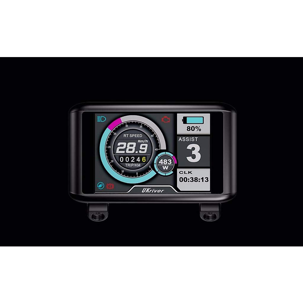 Fat Electric Bike Kit 60V/72V 2000W Electric Fat tire Snow Bike Rear Wheel Hub Motor Kit with Sabvoton sine Wave Controller, TFT UCK1 Color Display,7-Speed flywheel and Torque arm (20inch*4.0 Rear)