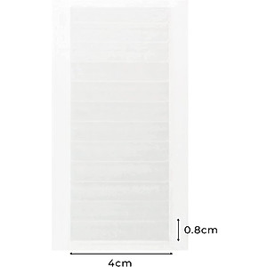 Beautify No Shine Hair Extension Tape Tabs - Double Sided Replacement Tape for Hair Extensions, 120 Tabs per Pack - Shine-Free Hold