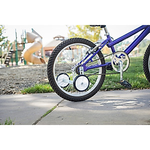 BELL Spotter 500 Flip Up Training Wheels, One Size, Silver, Black