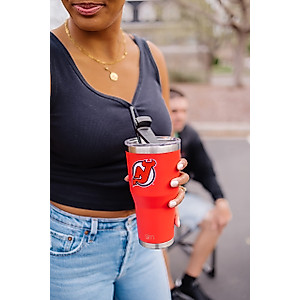 Simple Modern Officially Licensed NHL Boston Bruins 30oz Cruiser Tumbler Insulated Travel Mug Cup with Flip Lid and Straw