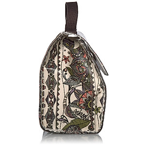 Sakroots Women's Artist Circle, Pastel Spirit Desert, Insulated Lunch Box with Velcro Closure, Cotton Canvas Material