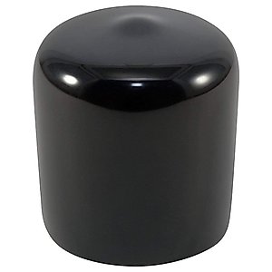 (Pack of 4) 1.0" Round Vinyl Caps (Genuine CAPLUGS USA Make VC-1000-16), for 1.0" Tube/Screw OD|1.0" Height/Depth | by SBD