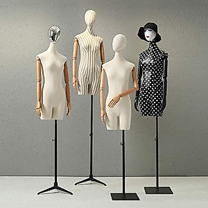 Mannequin Display Stand Tailoring Accessories Seamstress Mannequin Torso Clothing Shop Window Display Mannequin ( Size : Small ) ( )