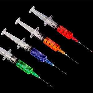 23 Gauge 5/8 Inch Dispensing Lab Supplies Individually Sealed Wrapped - 100 Pack/Box