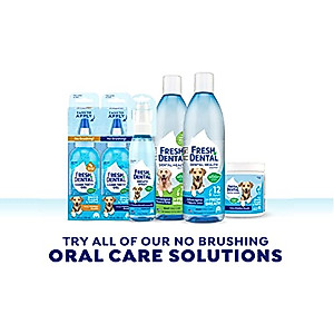 Naturel Promise Fresh Dental Clean Teeth Gel, 4 Fl Oz - Easy to Use Pet Dental Gel That Helps Remove Plaque, Tartar, and Freshen Breath-No Brushing Pet Oral Care for Dog Dental Care, Cat Dental Care