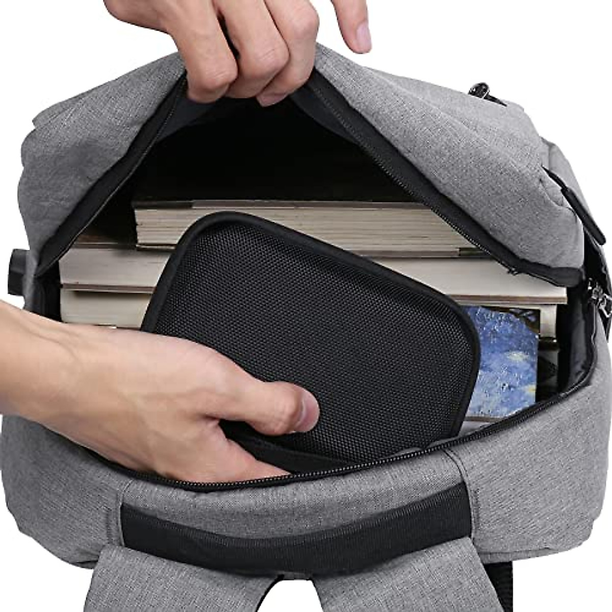 khanka Hard Travel Case Replacement for Anker 733 Power Bank 10,000mAh (GaNPrime PowerCore 65W), 2-in-1 Hybrid Charger, Case Only