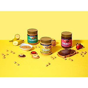 Finally! Chocolate Spread | Free of Top 9 Allergens | Indulgent Chocolate Treat Spread | #1 ingredient: Superfood Chickpeas! | Nut Free | 100% Plant Based | School Safe | Gluten Free | Soy Free | Tasty Treat Healthy Snack | 3g Protein | Vegan | 12 oz