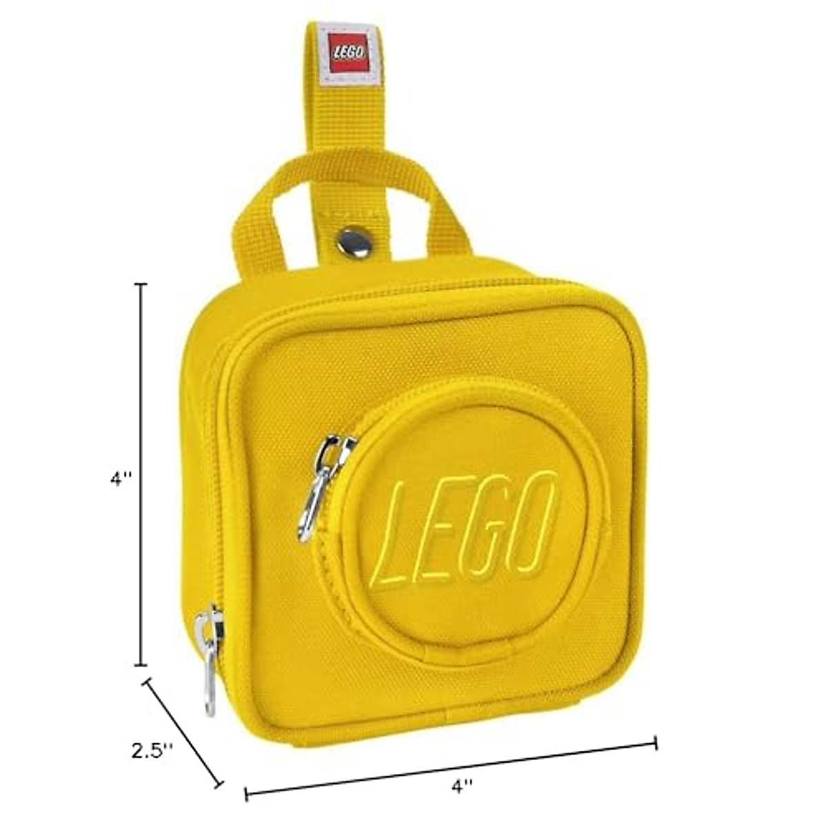 LEGO Kids Brick Mini Backpack, Yellow, One Size