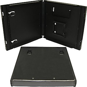 (10) Standard Empty Replacement Game Cases - Compatible with Black Nintendo DS - VGBR14DSBK