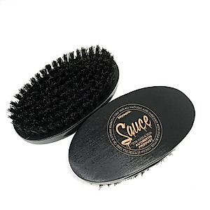 Sauce Authentic Product Beard Conditioner Kit, with Satin Beard Bonnet, Beard Shampoo and Conditioner, Beard Oil Beard Balm, wood comb, brush , conditions, All Natural scented Grizzly gift for men