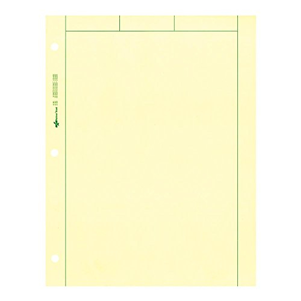 National Computation Pad, 5 x 5 Quad Ruling and Unruled, 8.5" x 11", 100 Sheets (42382)