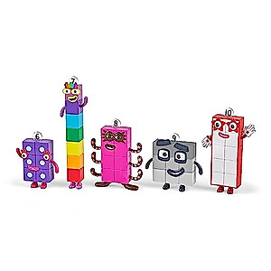 Learning Resources Numberblocks Friends Six to Ten, Play Figures, Official Collectible Figures for Kids Aged 3 and Up