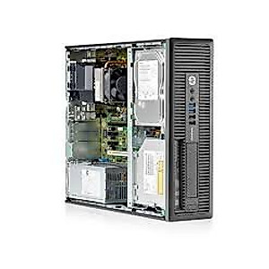 HP EliteDesk 800 G1 Desktop Business Computer Tower PC (Intel Quad Core i5-4570, 8GB Ram, 256GB Solid State SSD, WiFi, 1GB Graphics) Win 10 Pro (Renewed) Dual Monitor Support HDMI + DVI