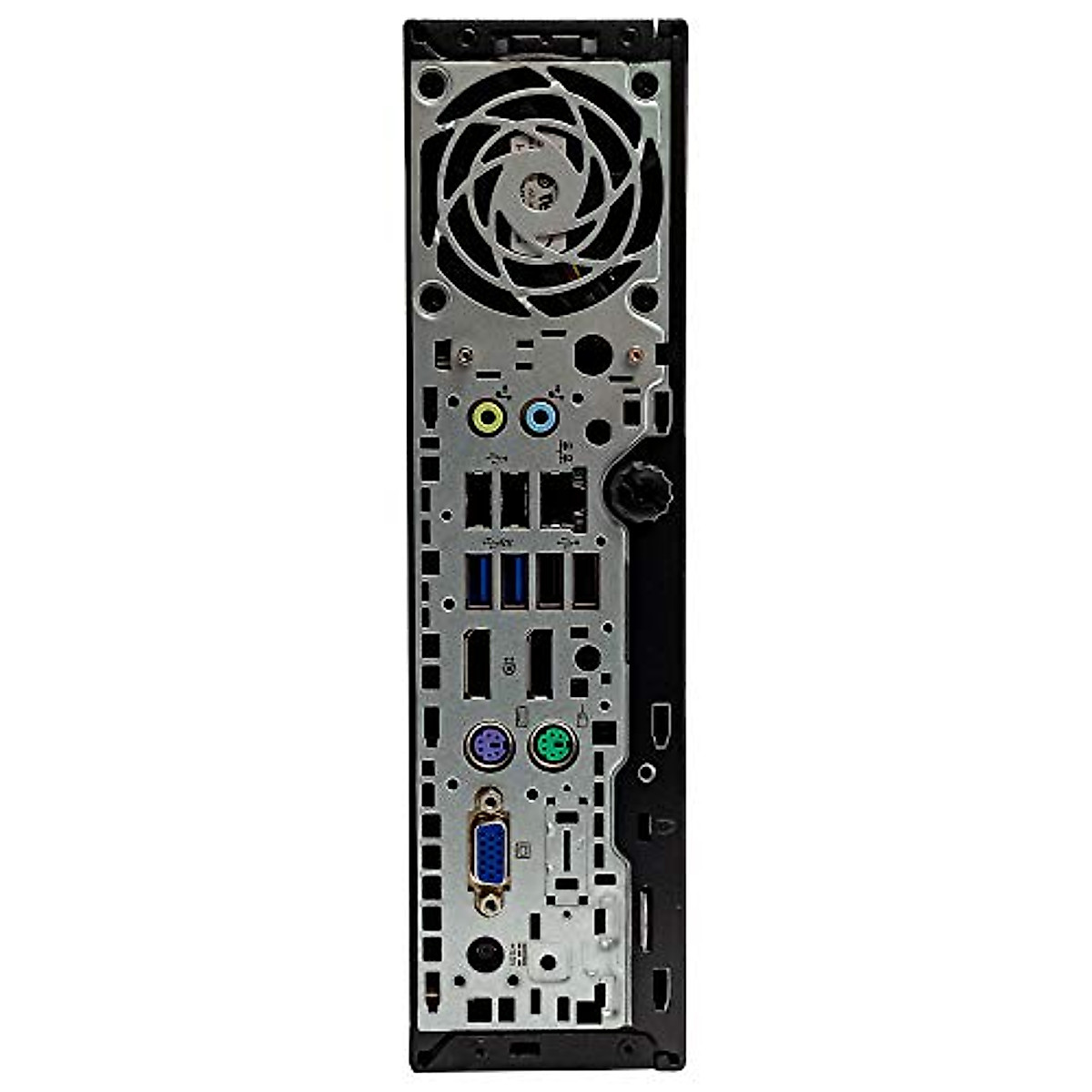 HP EliteDesk 800 G1 Ultra Small Space Saving PC Desktop Computer, Intel Quad Core i5, 8GB RAM, 500GB HDD, Windows 10 Pro, New 16GB Flash Drive, Wireless Keyboard & Mouse, DVD, WiFi (Renewed)